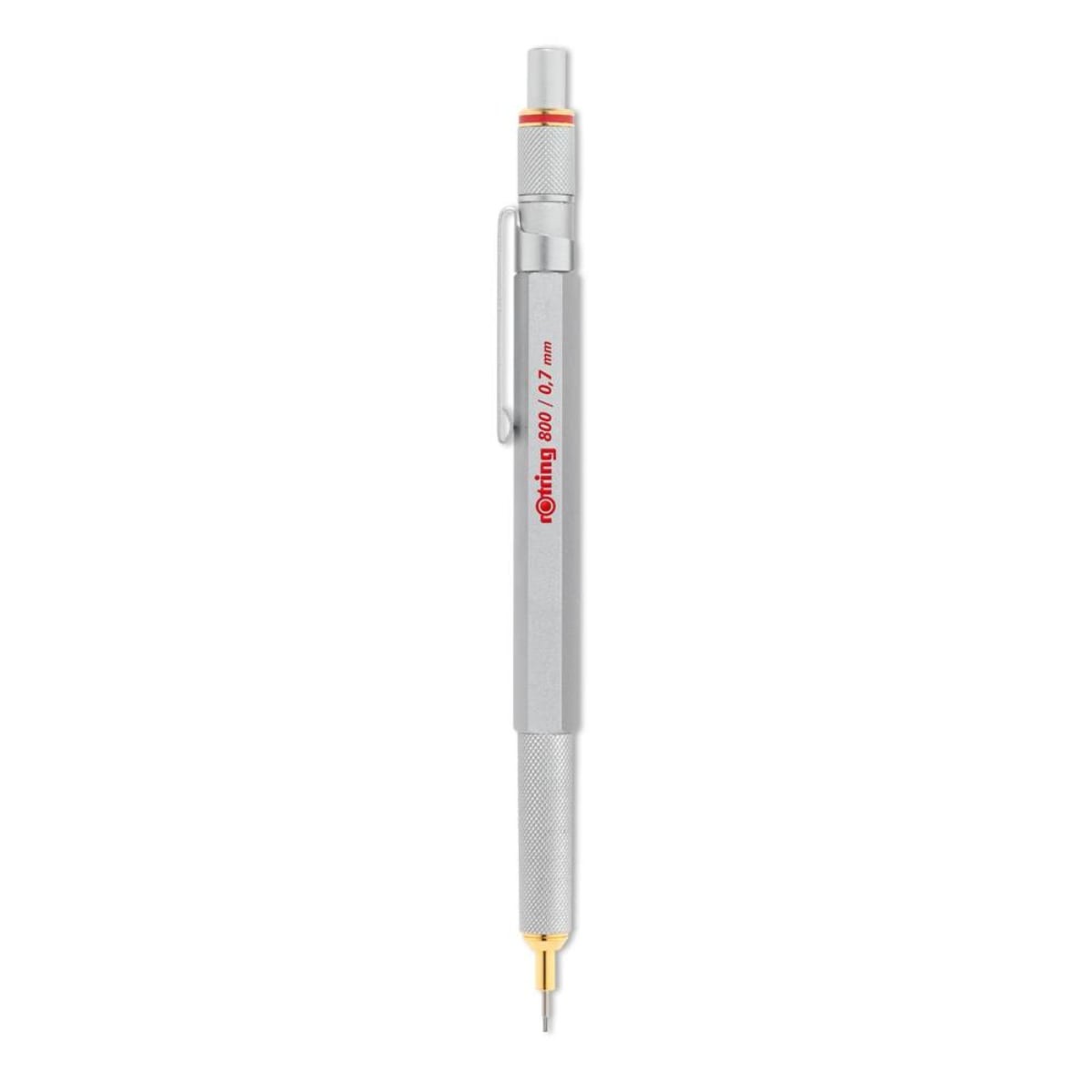Rotring 800 Μηχανικό Μολύβι 0.7 Silver|KYBOS Online