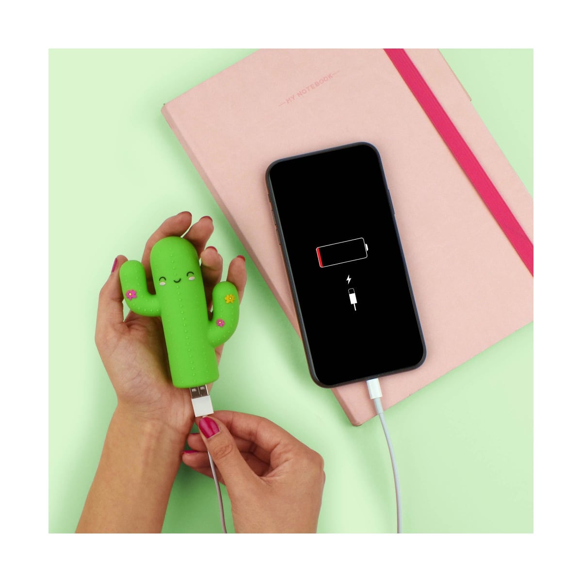 Legami Power bank My Super Power Cactus